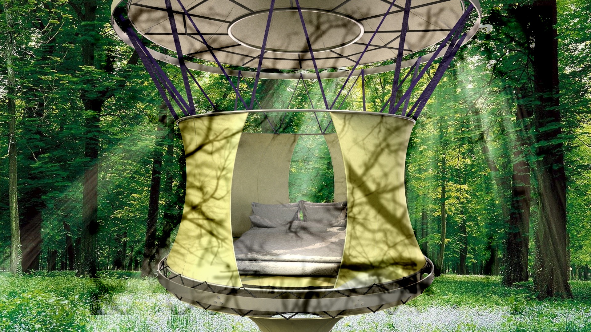 Tree Top Glamping – two steps freelance